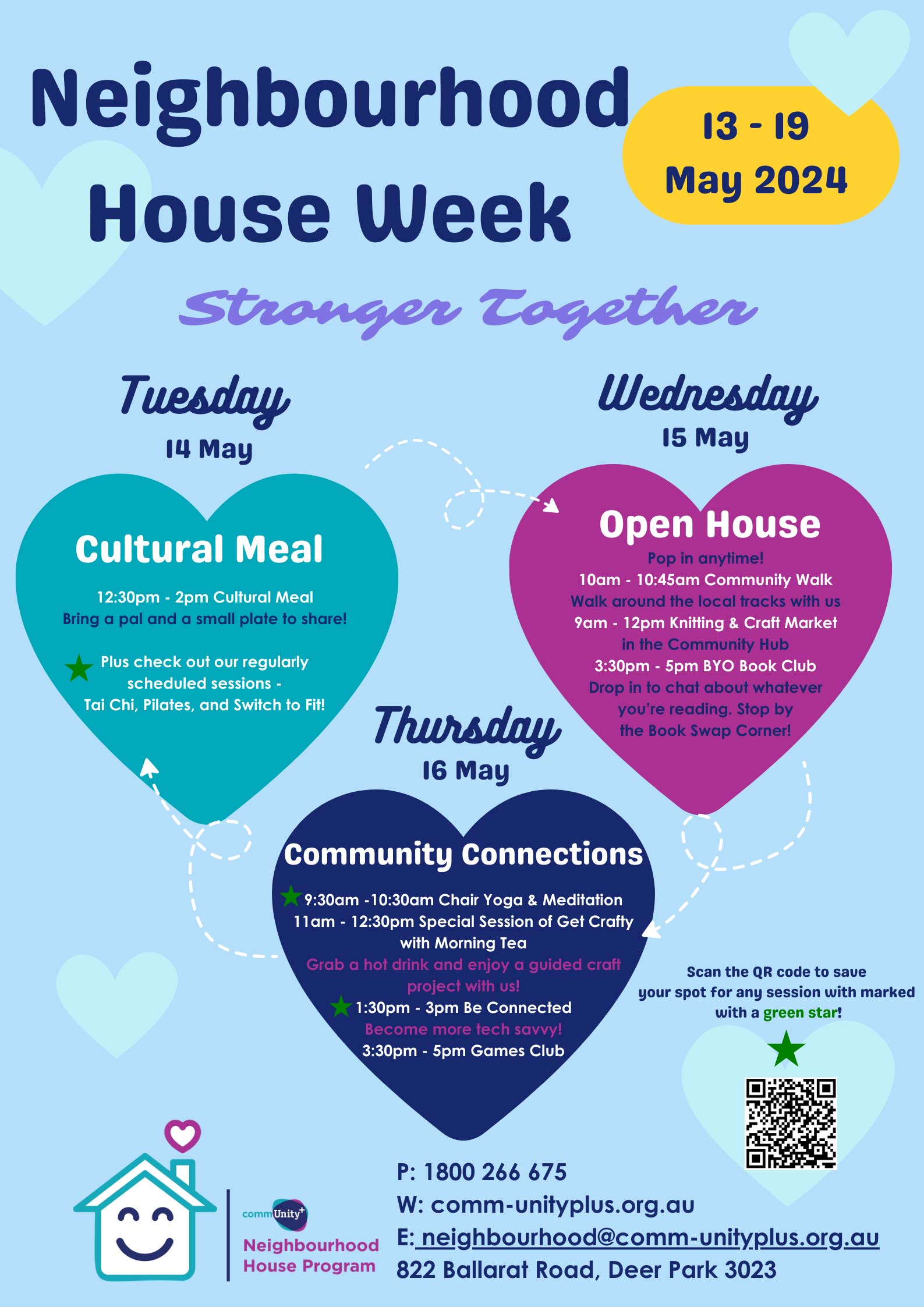 Neighbourhood House Week - commUnity+